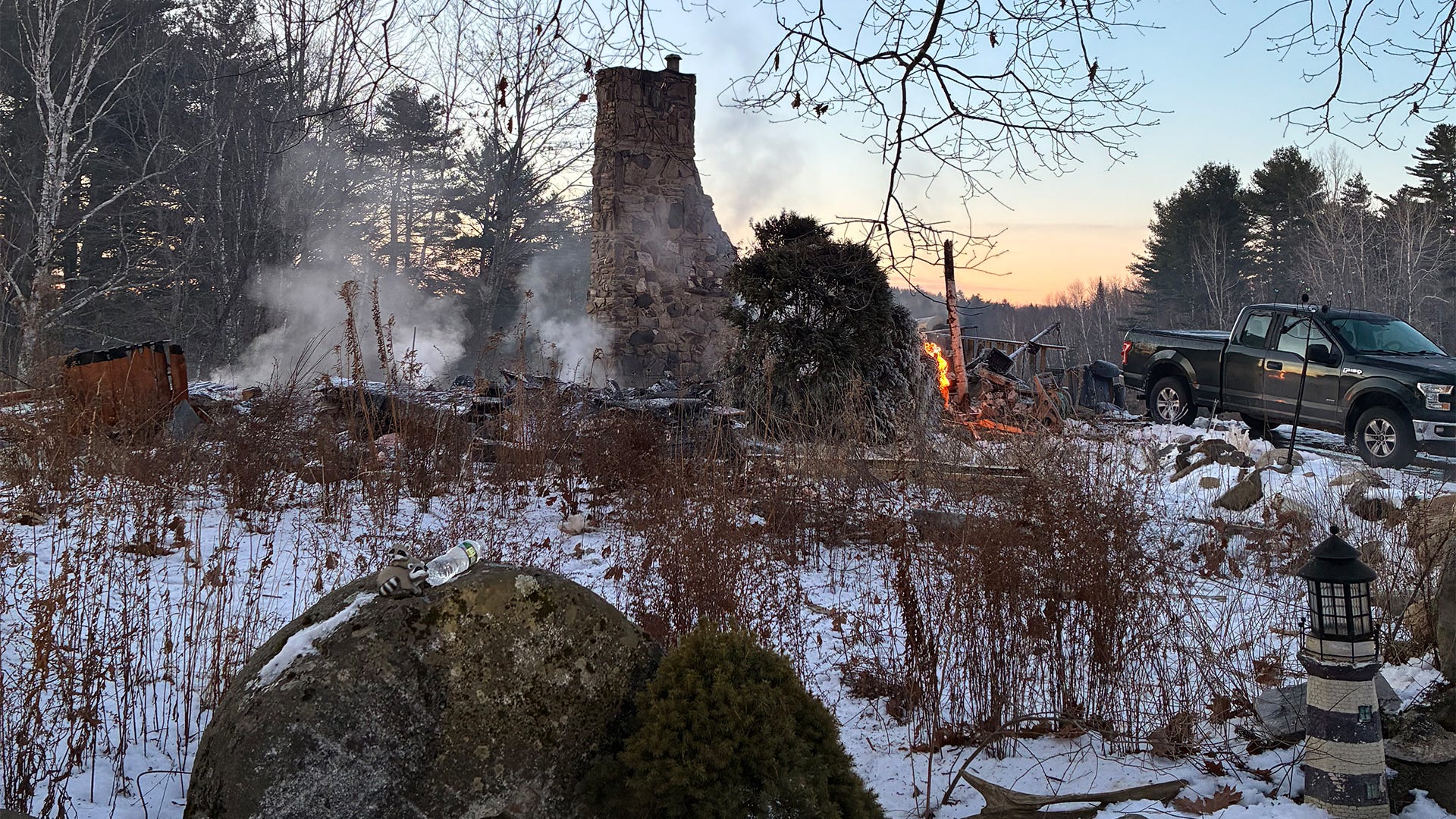 Man severely burned, another person unaccounted for as Palermo home ...