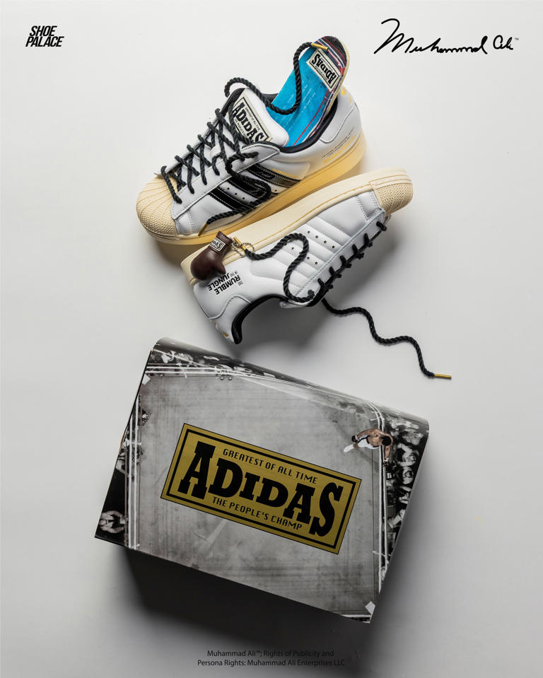 Muhammad Ali inspires this Shoe Palace x Adidas Superstar collab
