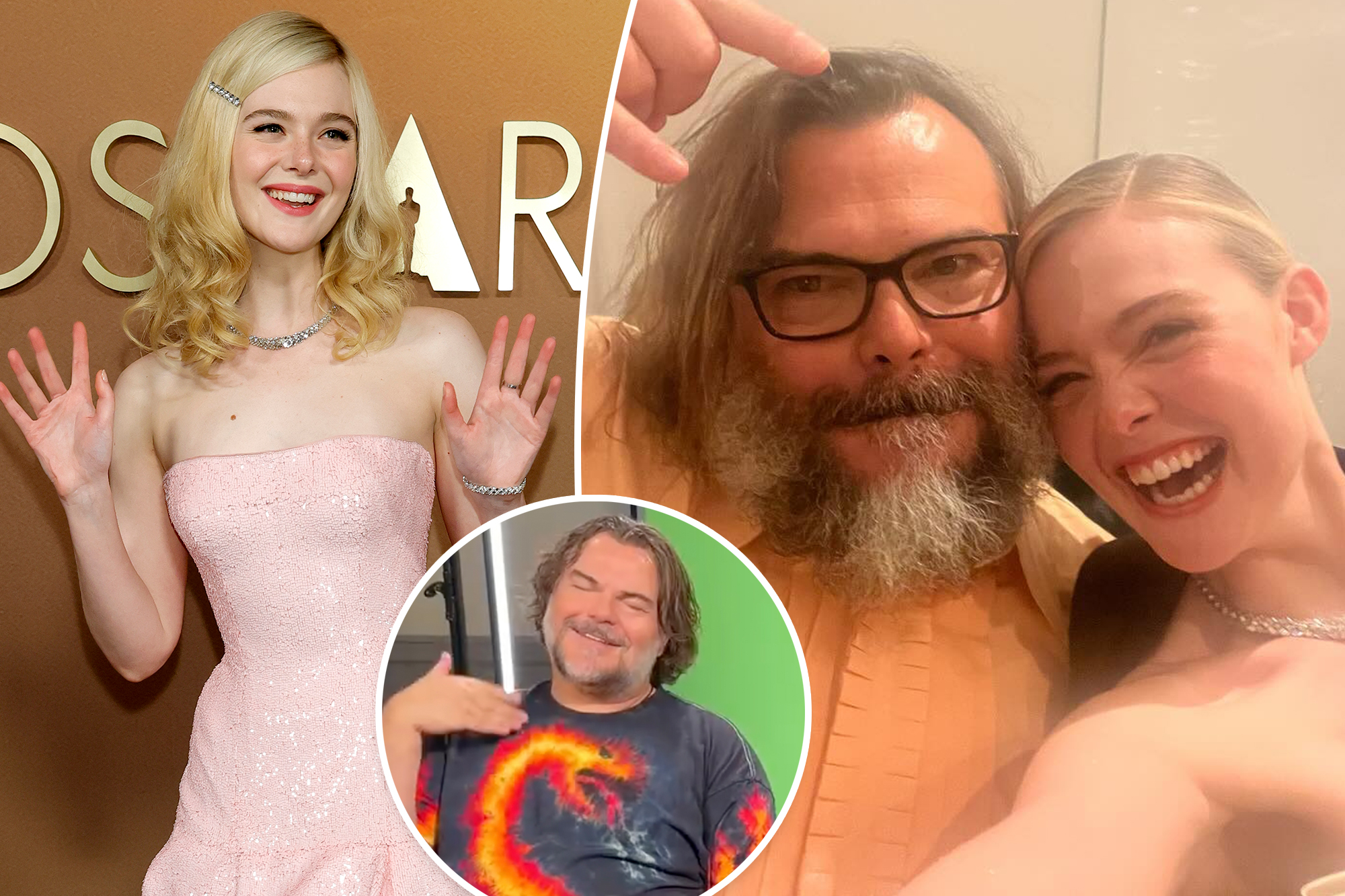 Elle Fanning, 27, thinks Jack Black, 56, is the hottest man she’s ever ...