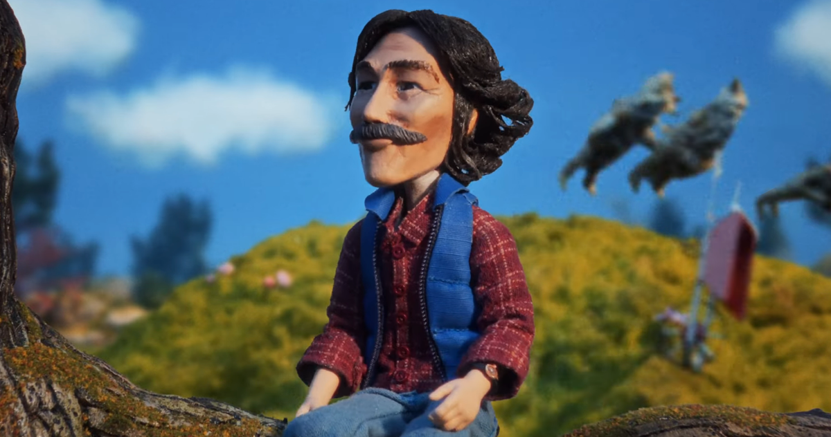 Finn Wolfhard brings George Harrison’s garden to life