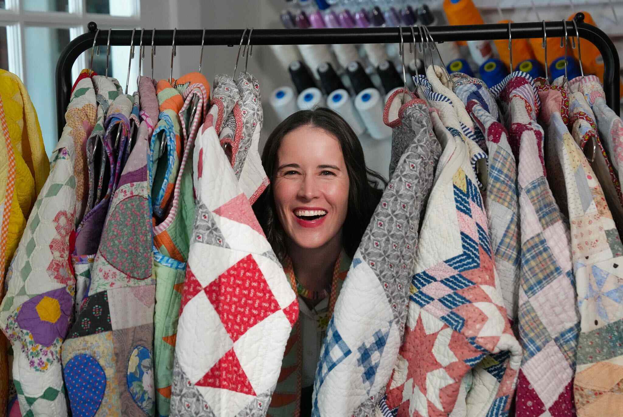 Inside the quilt coat business that's reviving family heirlooms one ...