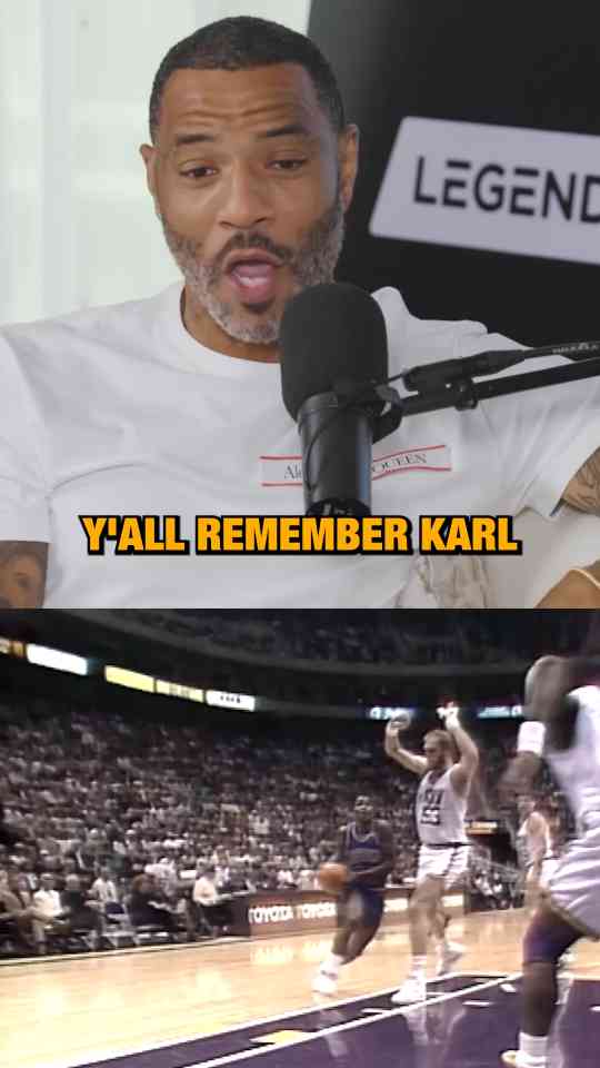 Kenyon Martin laid out Karl Malone for Isiah Thomas
