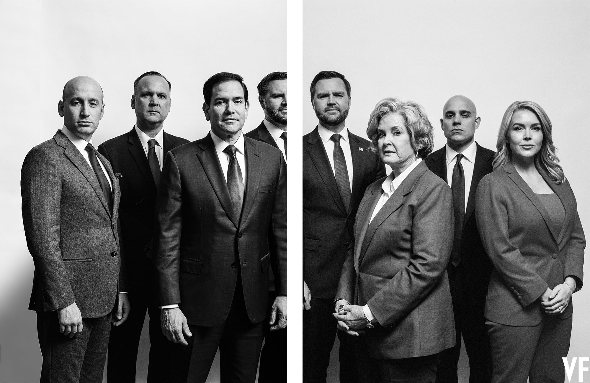 Moment Trump goons realized Vanity Fair shoot was career suicide