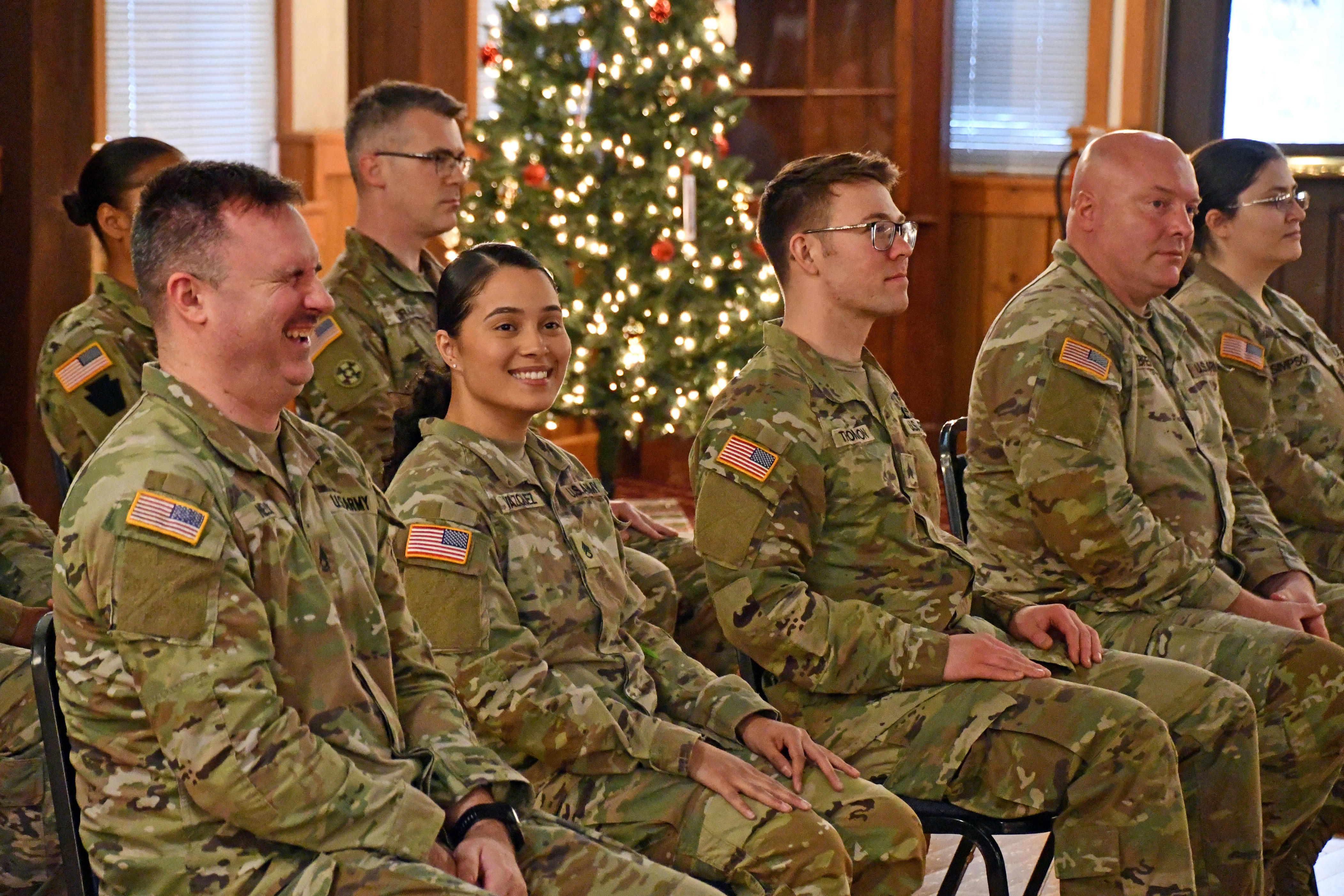 10 National Guard soldiers honored before yearlong Europe deployment