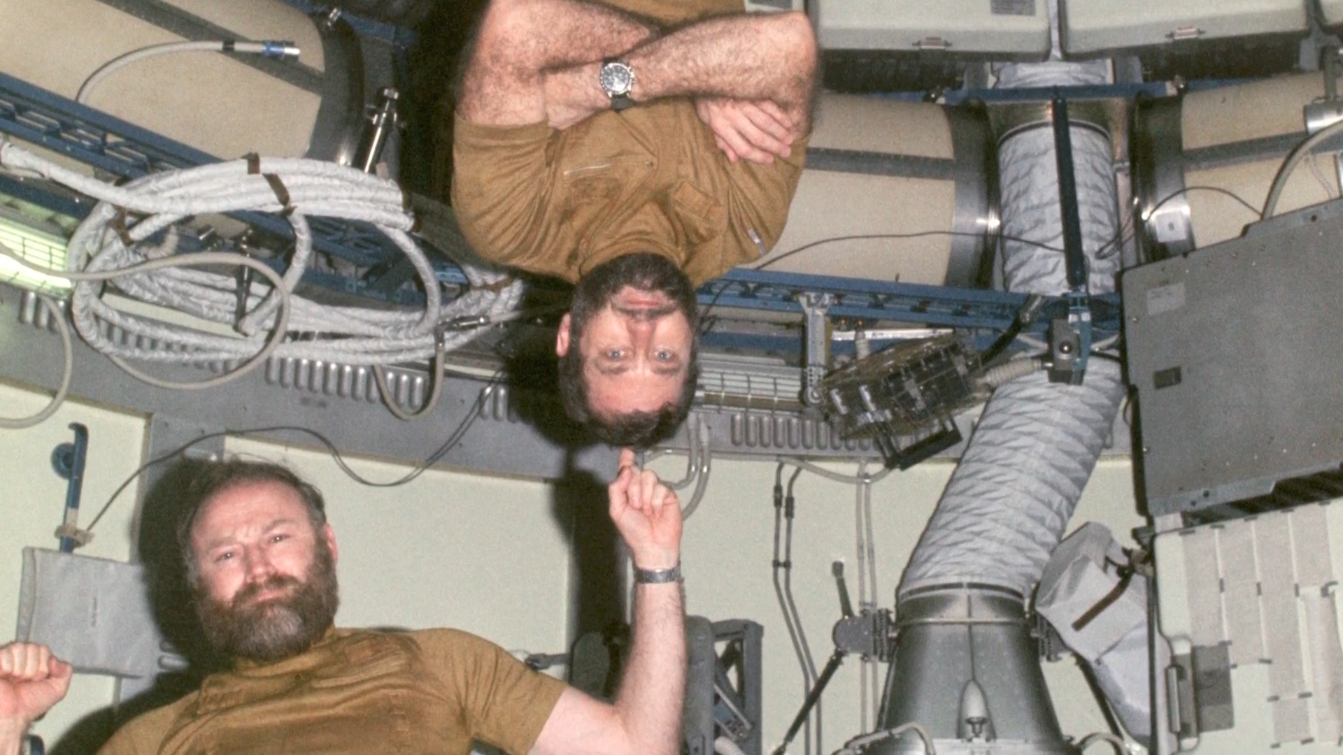 The space station that fell back to Earth