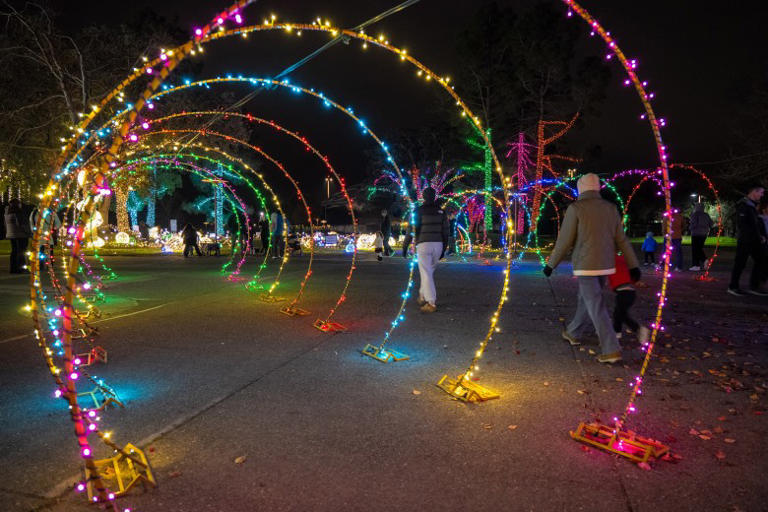 Marin County light installations brighten fairgrounds, Civic Center ...