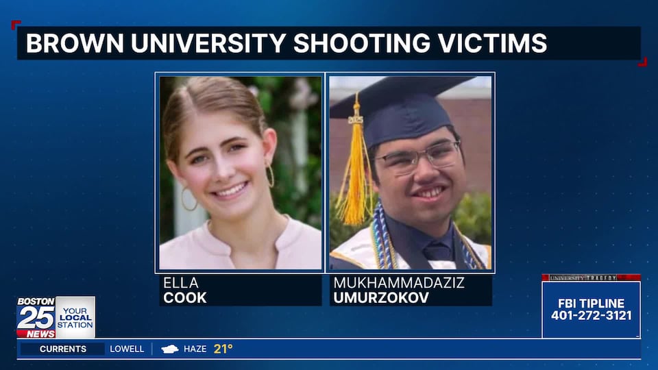 'Brilliant and beloved': Brown University identifies 2 students killed ...