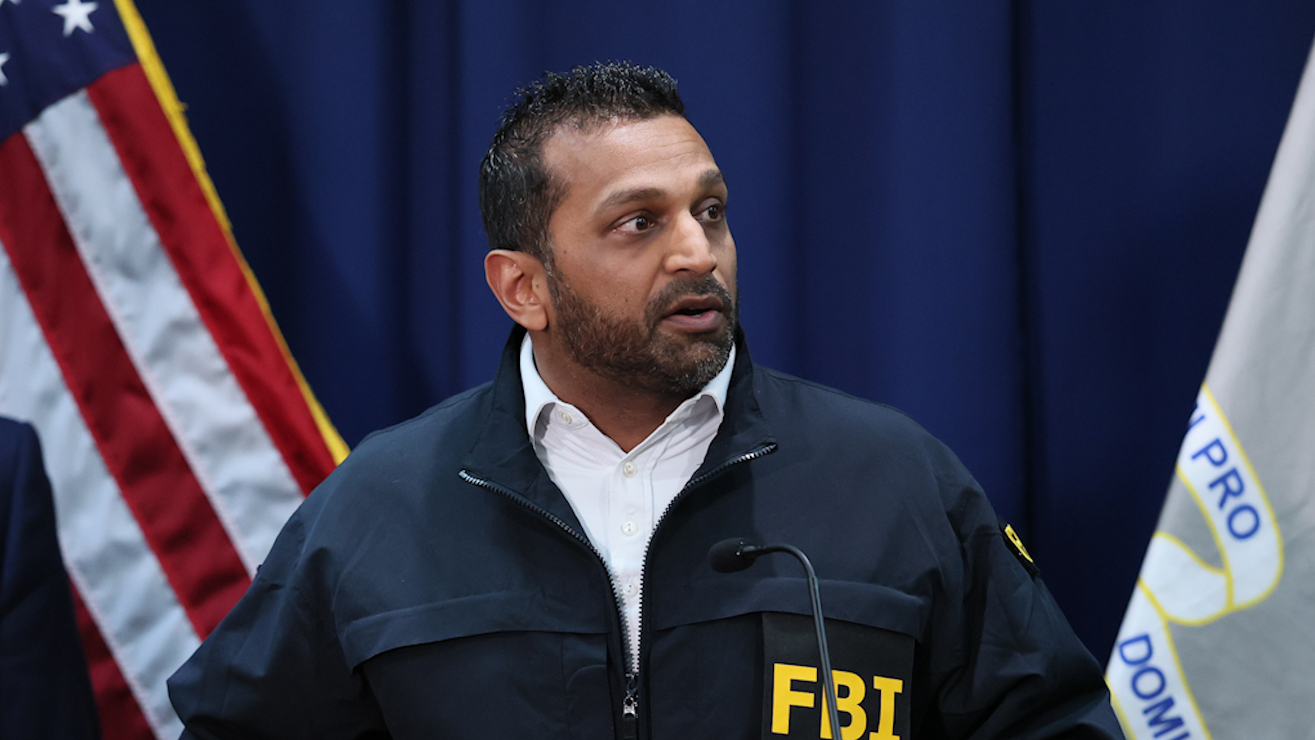 Kash Patel faces backlash after podcast appearance during Brown manhunt
