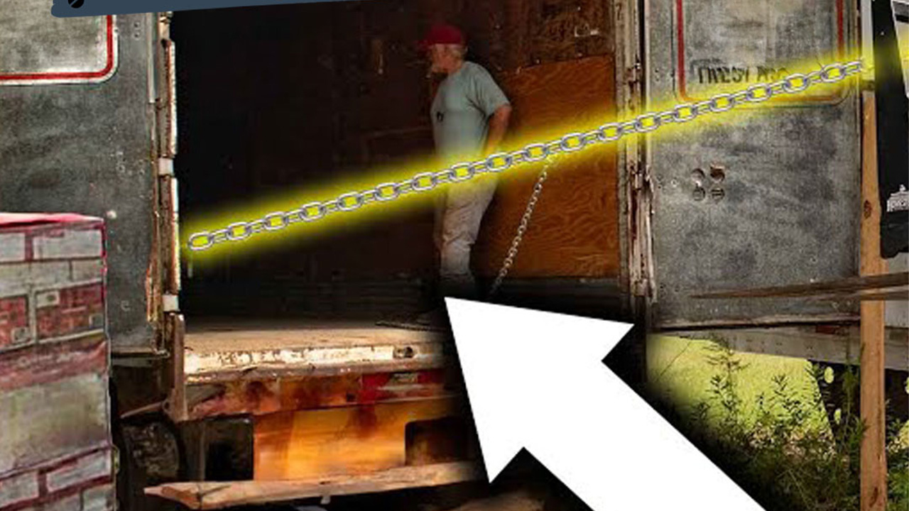 What we found inside an abandoned semi trailer