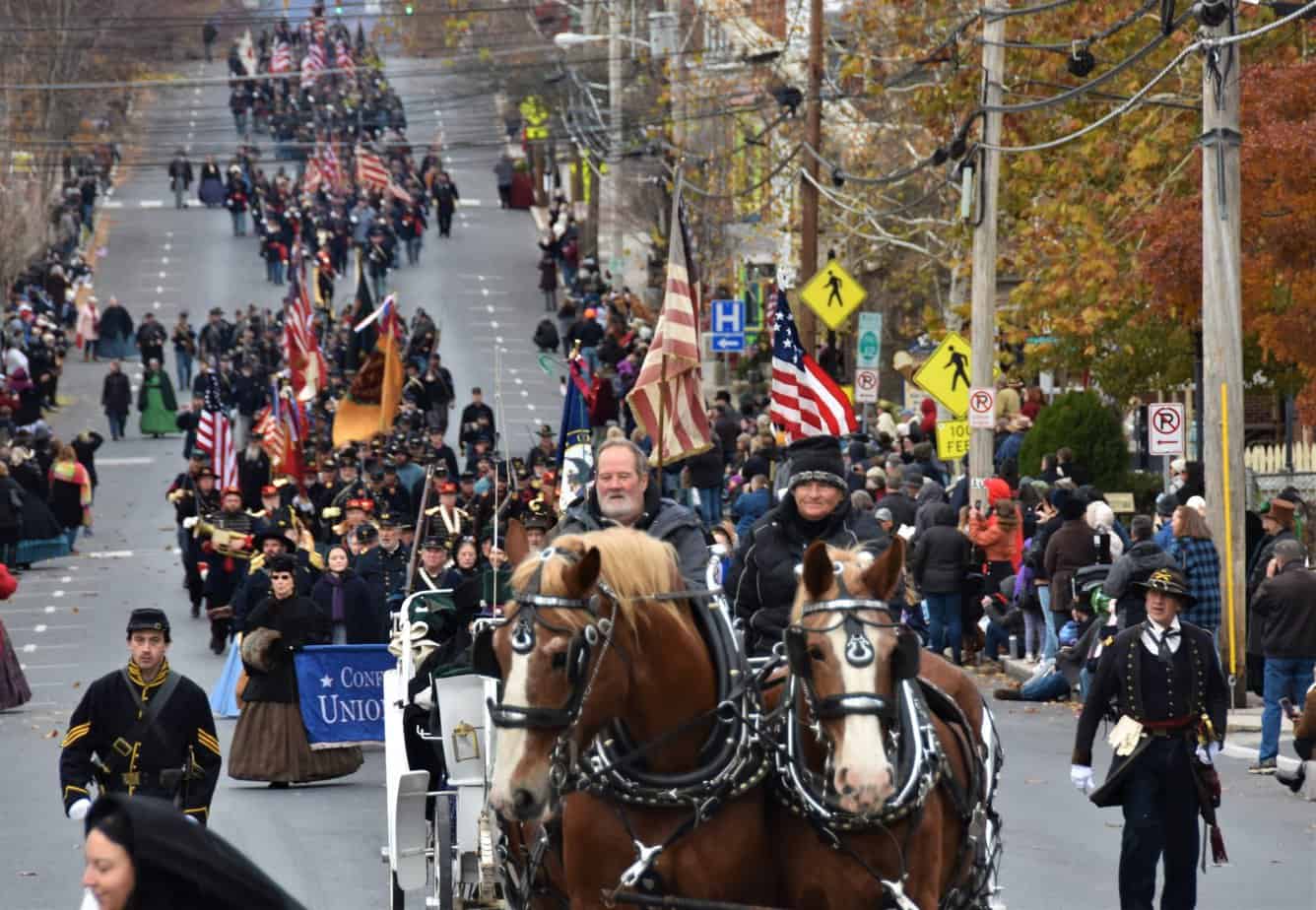 Discover the magic of the Gettysburg Remembrance Day Parade