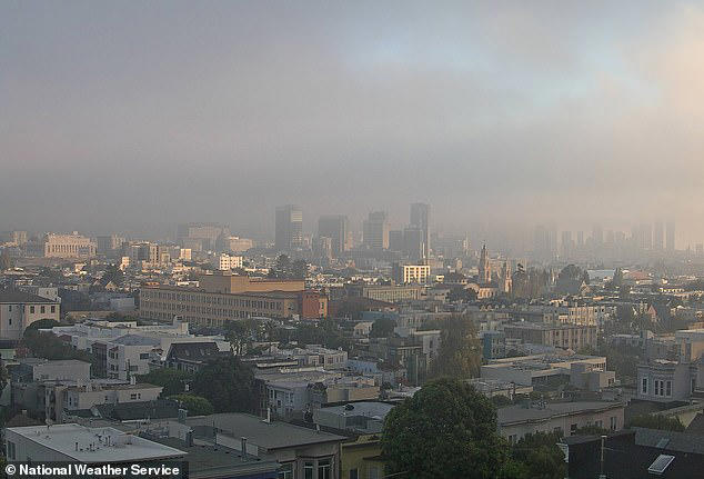 Thick 'radiation' fog creeping across California sparks reports of ...