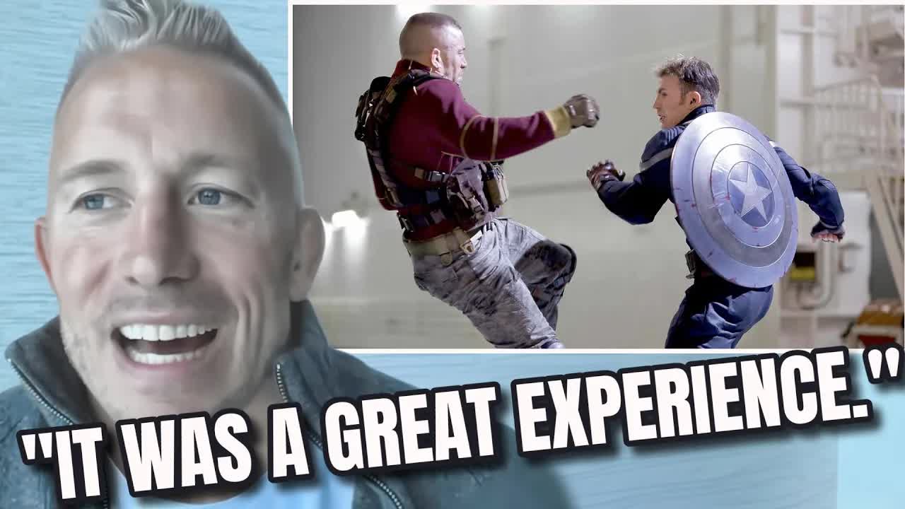 GSP on his role as Batroc the Leaper for the MCU in Captain America