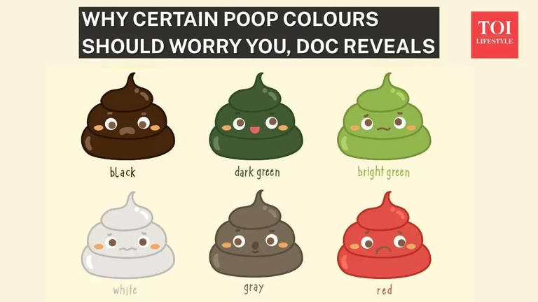 Yellow or black poop? Why certain poop colours are worrisome, doc explains