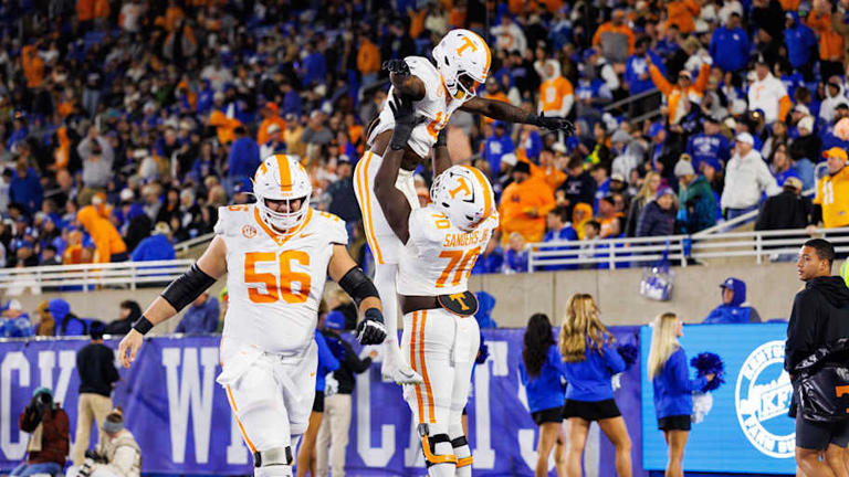 Tennessee football OL David Sanders Jr. talks ahead of Music City Bowl