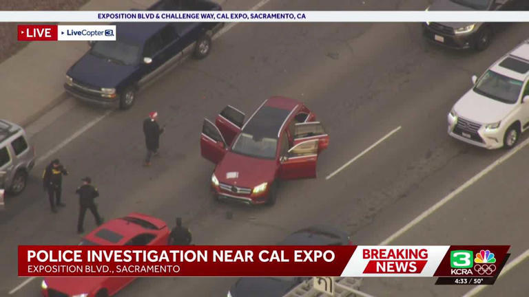 2 detained, 1 suspect on run after brief pursuit near Cal Expo ...