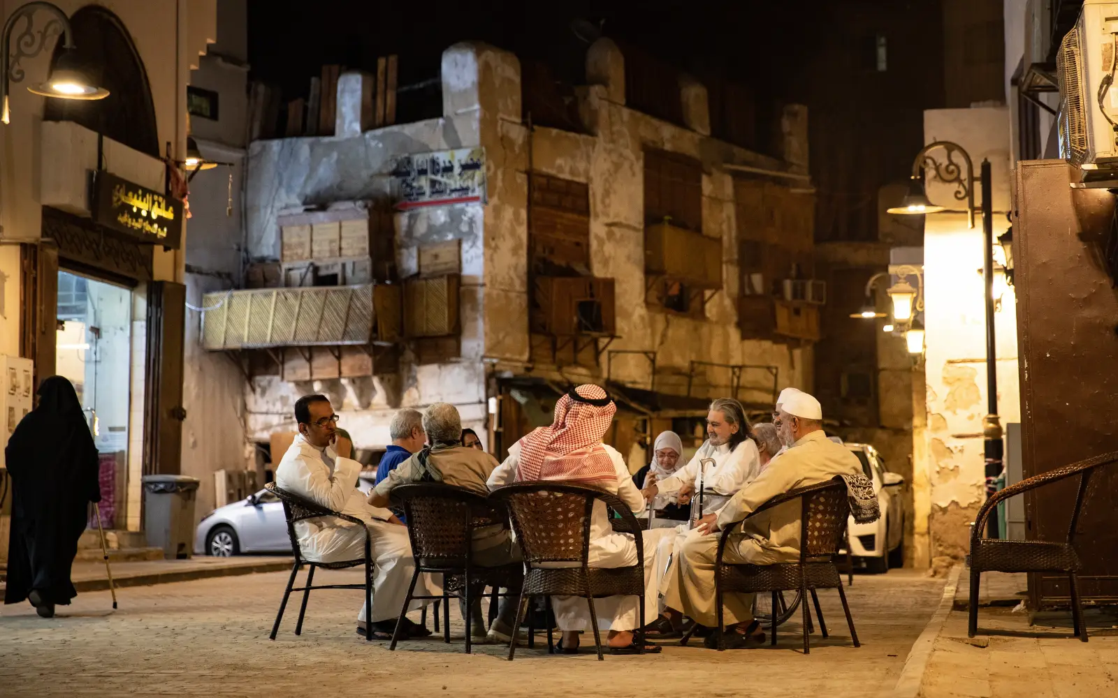 Saudi execution square now filled with families, cafes