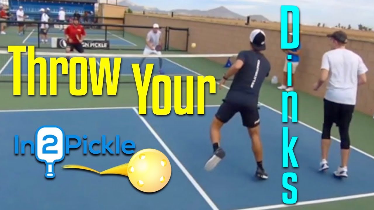Throw/toss your pickleball dinks and third shots | Project 4.0 | In2Pickle