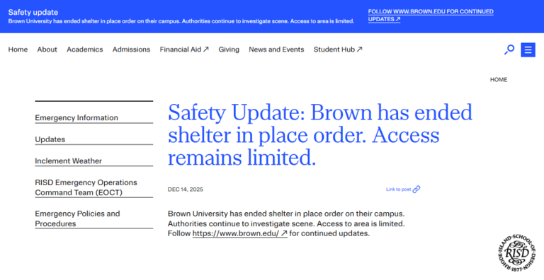 Students petition to merge RISD and Brown campus alert systems after ...