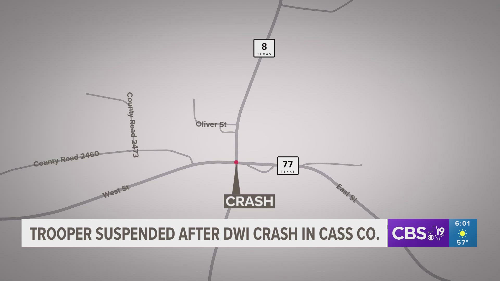 DPS trooper suspended after DWI crash in Cass County