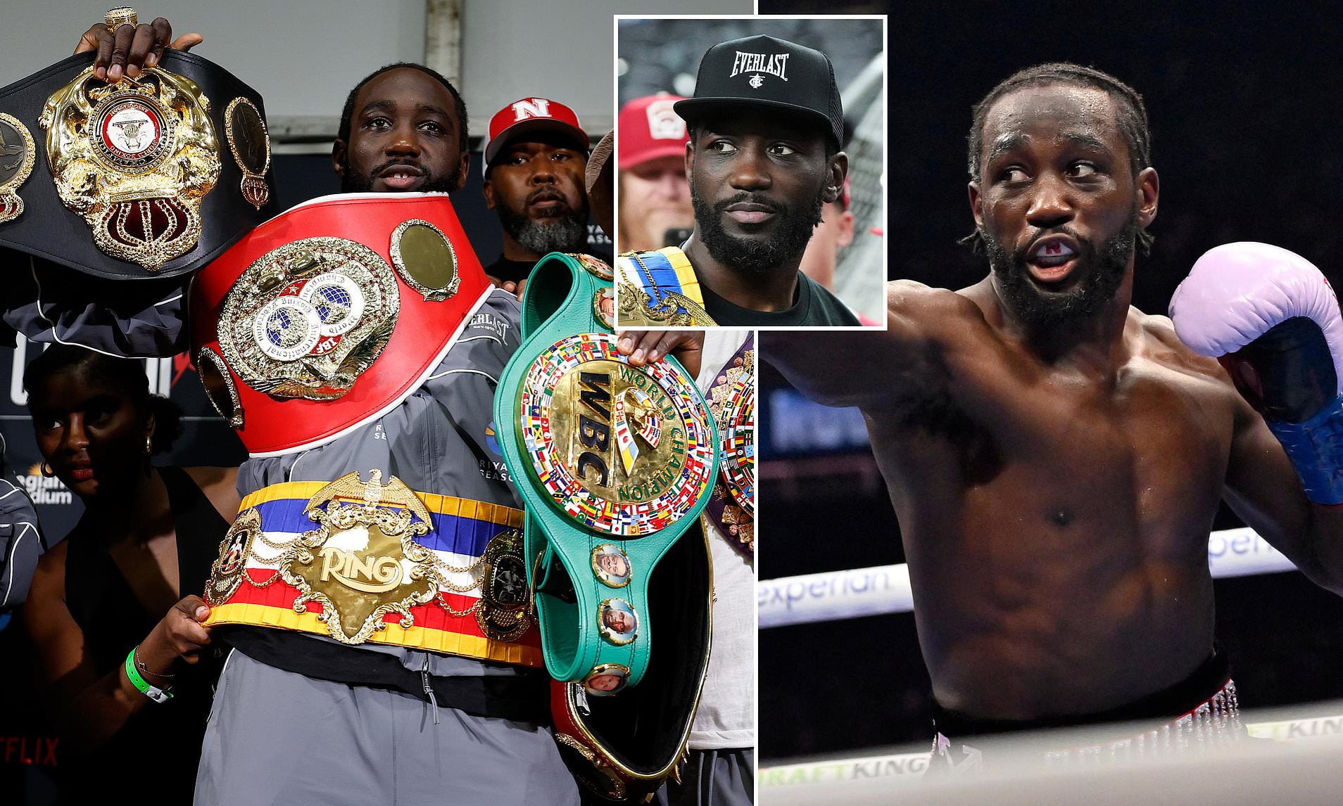 Legendary undefeated boxing star Terence Crawford makes stunning ...