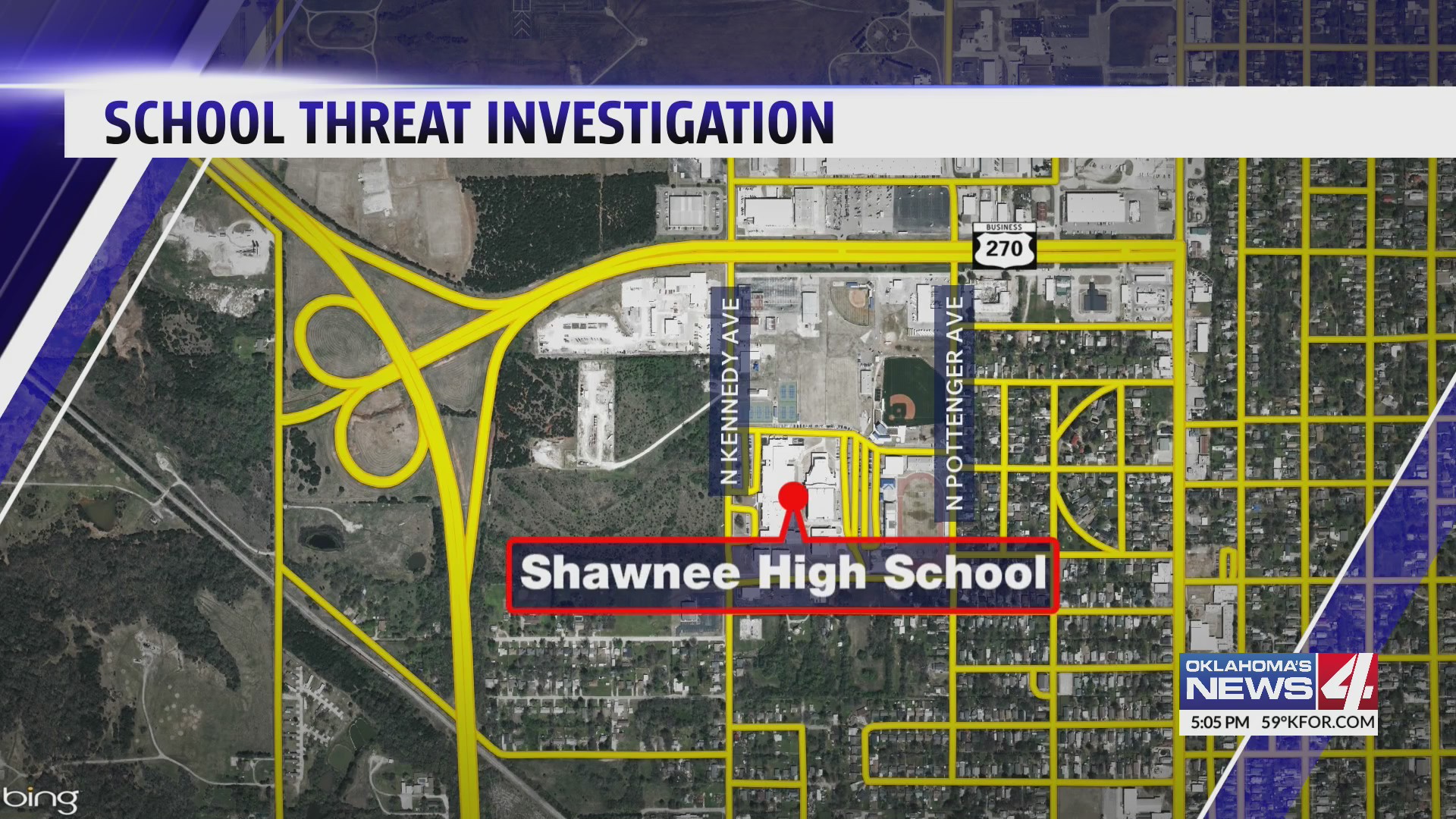 Shawnee police investigating threat at local high school