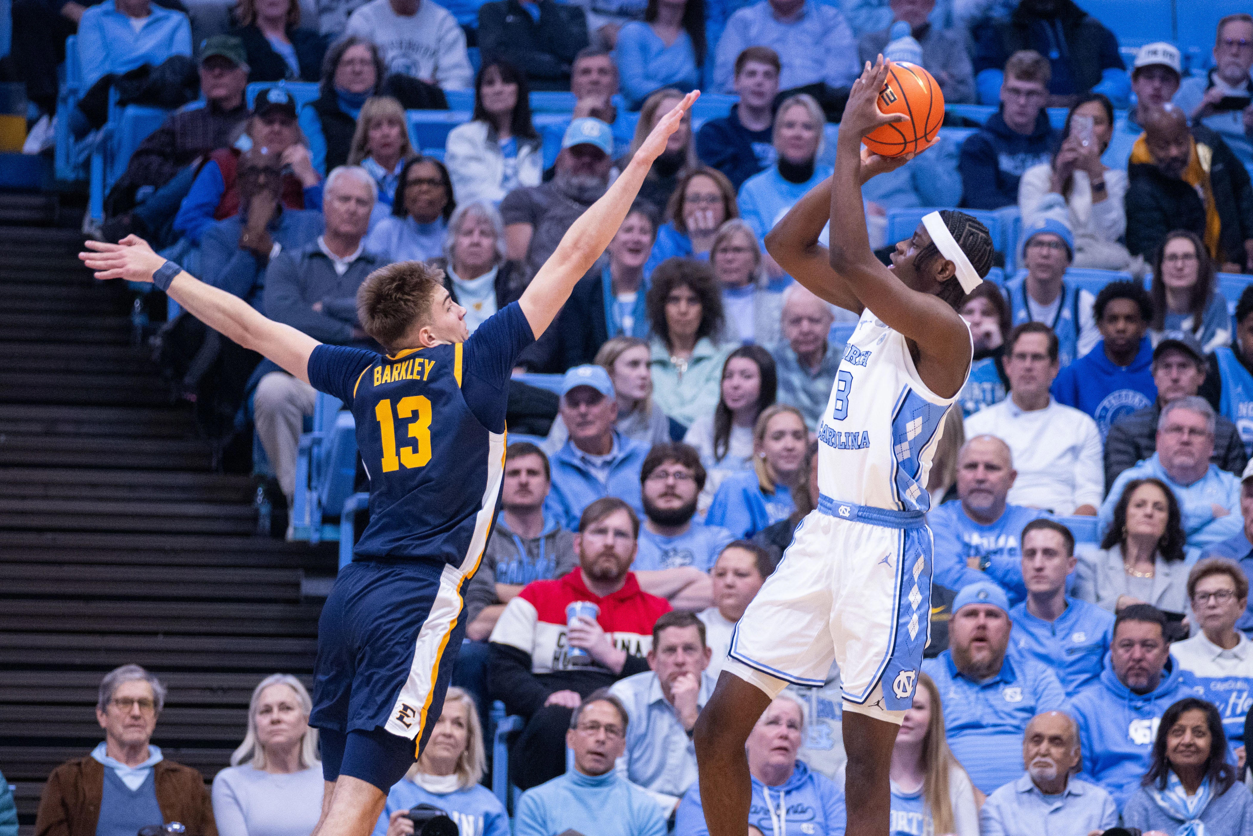 UNC basketball vs ETSU highlights, Henri Veesaar has career night in ...