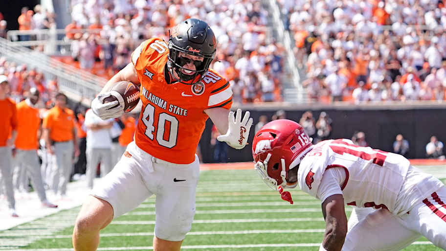 Former Oklahoma State tight end heading to CFB blue blood in portal