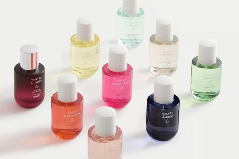 The M&S Discover full fragrance eau de toilette collection contains ...