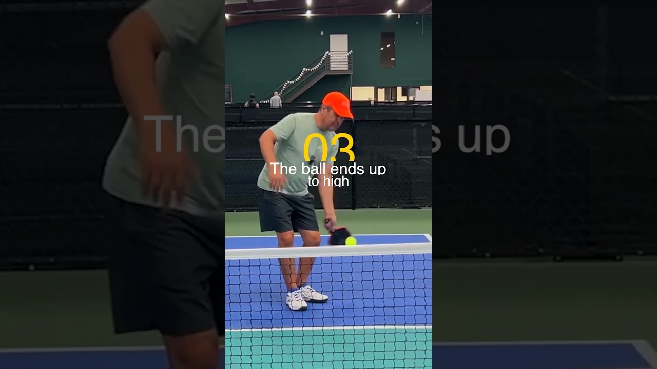 Why you should not attack balls off the bounce - Pickleball offense tips