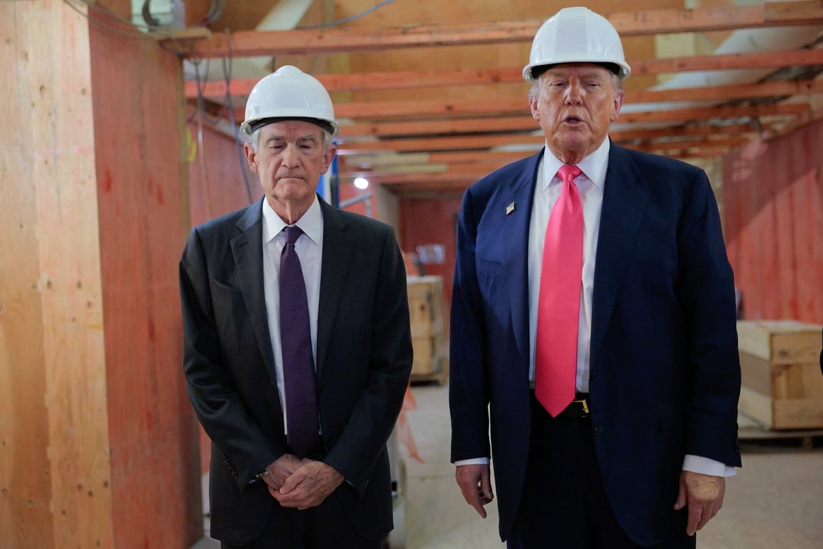 Trump takes tense tour of Federal Reserve with Jerome Powell in ...