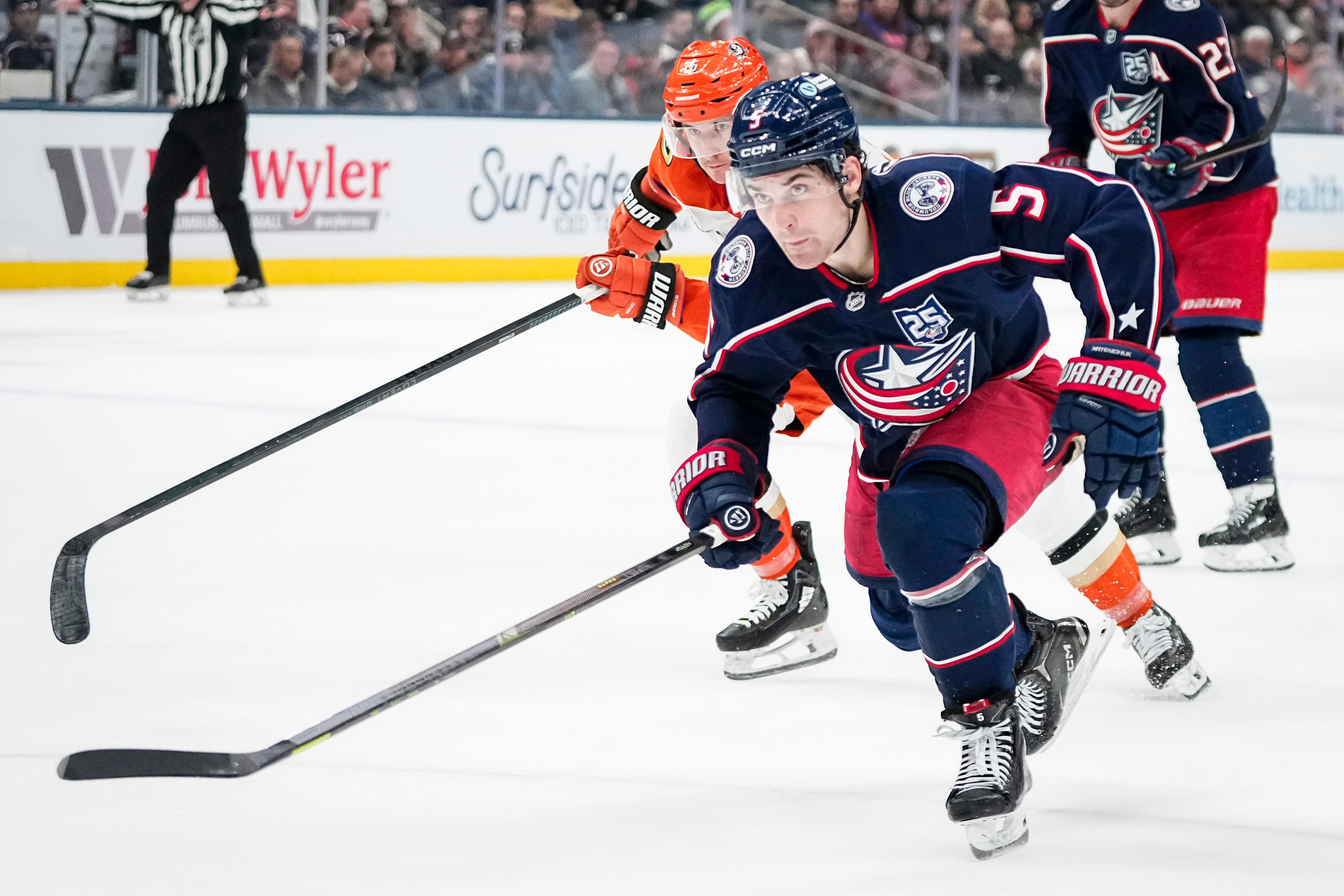 Blue Jackets hopeful Denton Mateychuk's injury isn't long-term issue