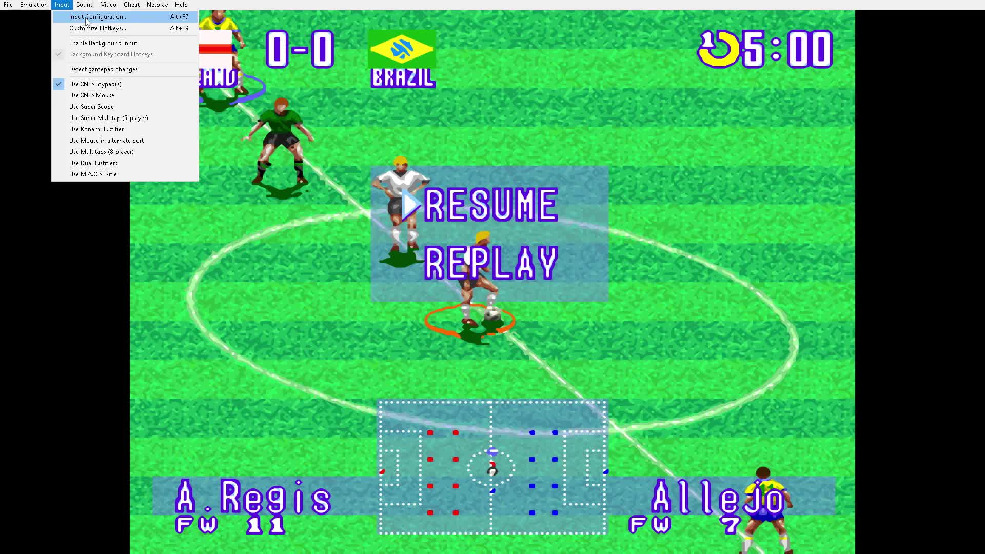 Emulador de Super Nintendo para PC - Snes9x HD configuración general