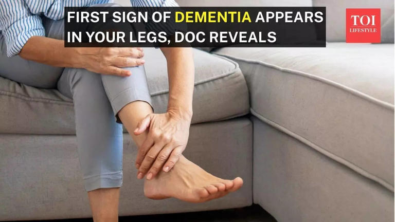 The first sign of dementia appears in your legs, a neurosurgeon reveals