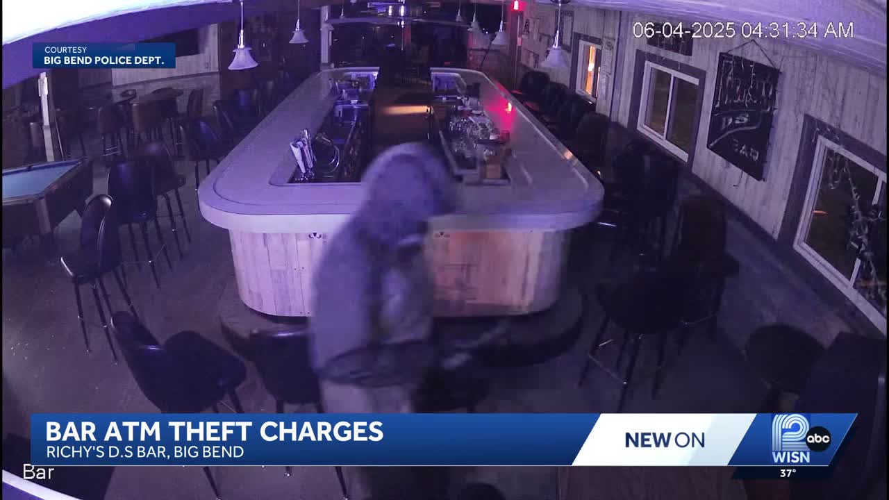 Bar ATM theft charges