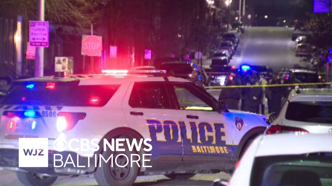 Baltimore police give an update on a shooting involving officers