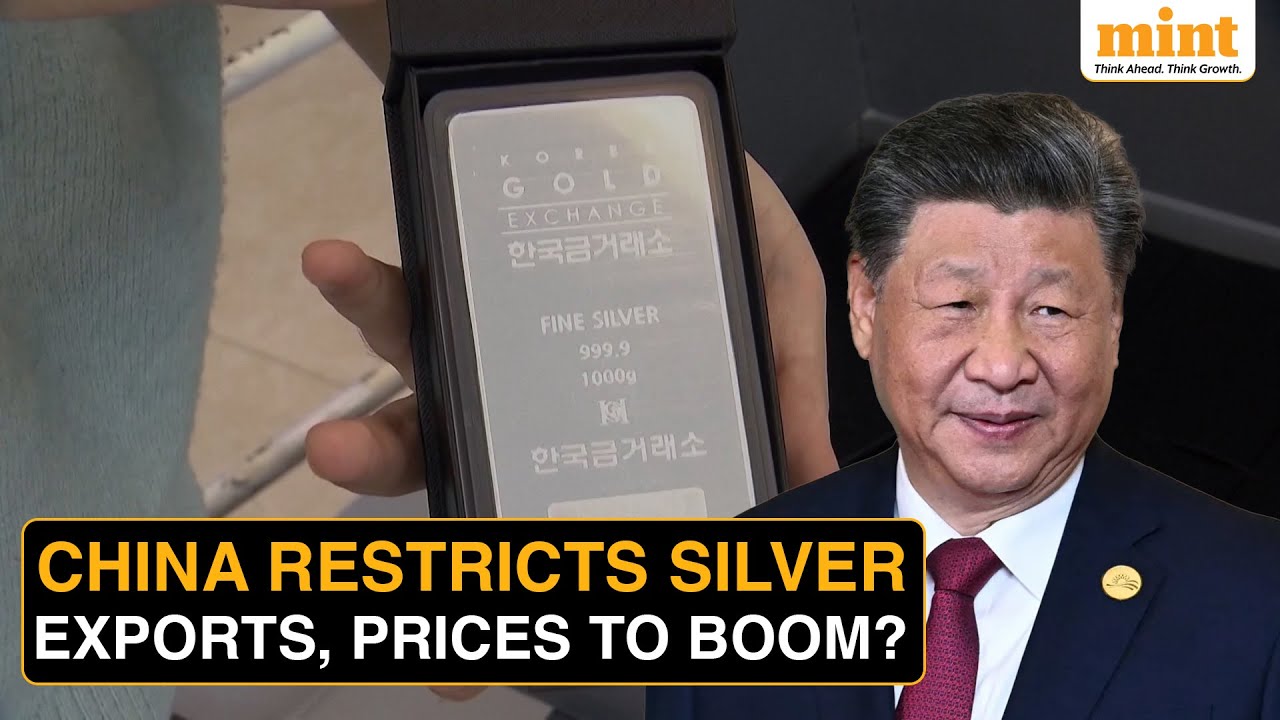 Silver rally may continue as China may curb exports from January 1 2026 ...