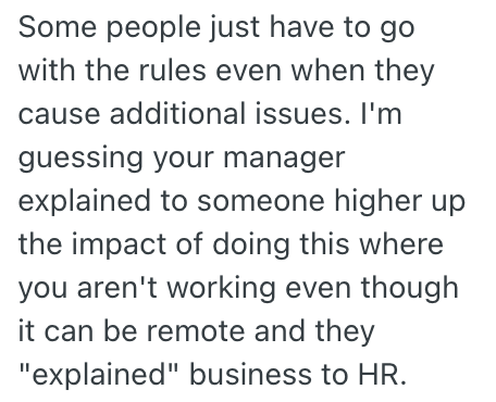 A sick worker was given a hard time by HR about days off, so he let ...