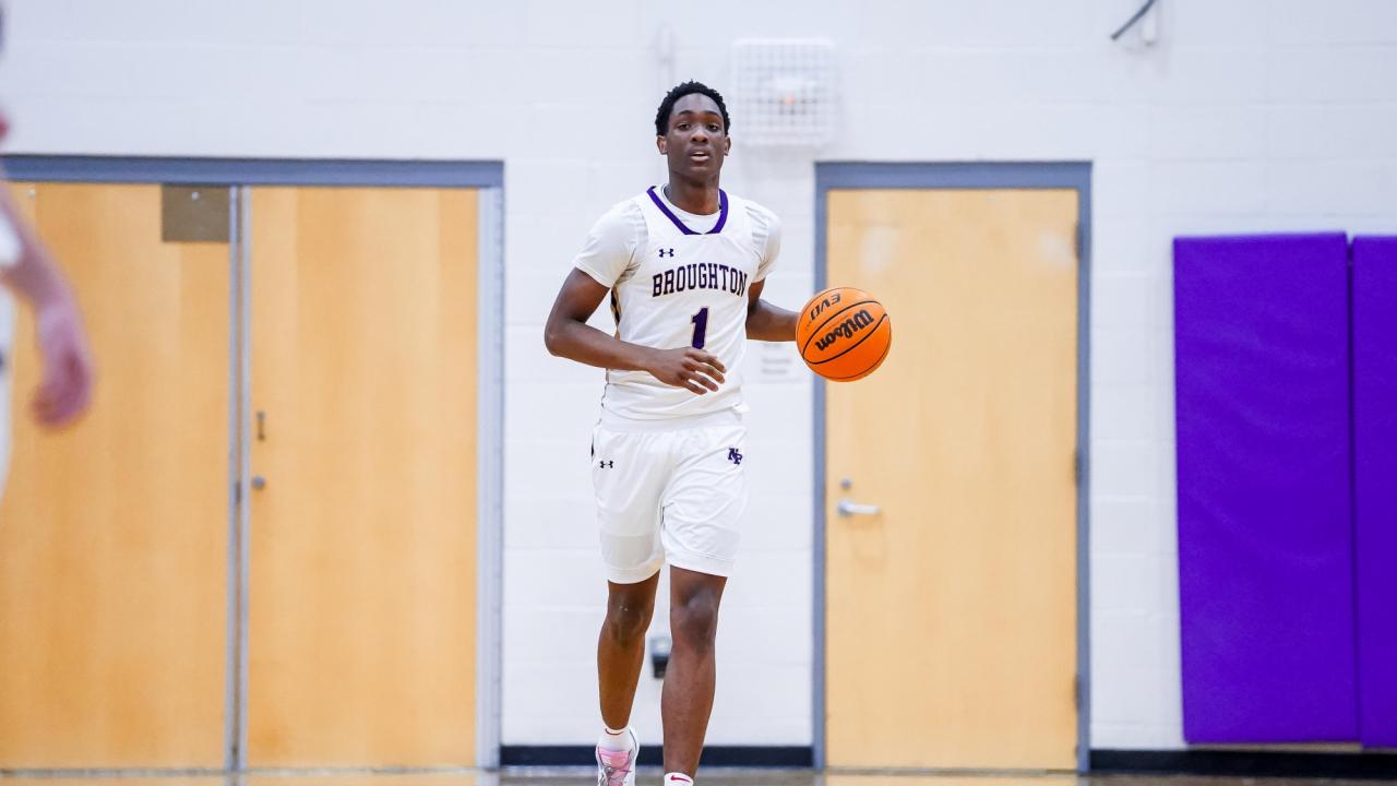 Jordan Page leads Broughton basketball to a comeback win over Sanderson