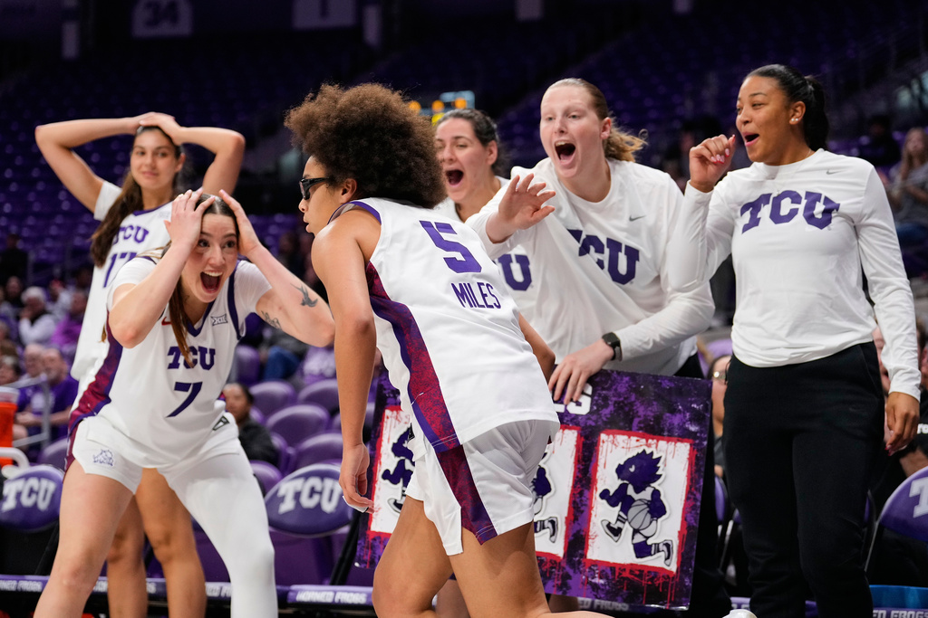 No. 9 TCU's Olivia Miles and Marta Suarez only 2nd DI teammates with ...
