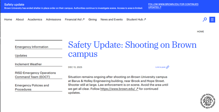 Students petition to merge RISD and Brown campus alert systems after ...