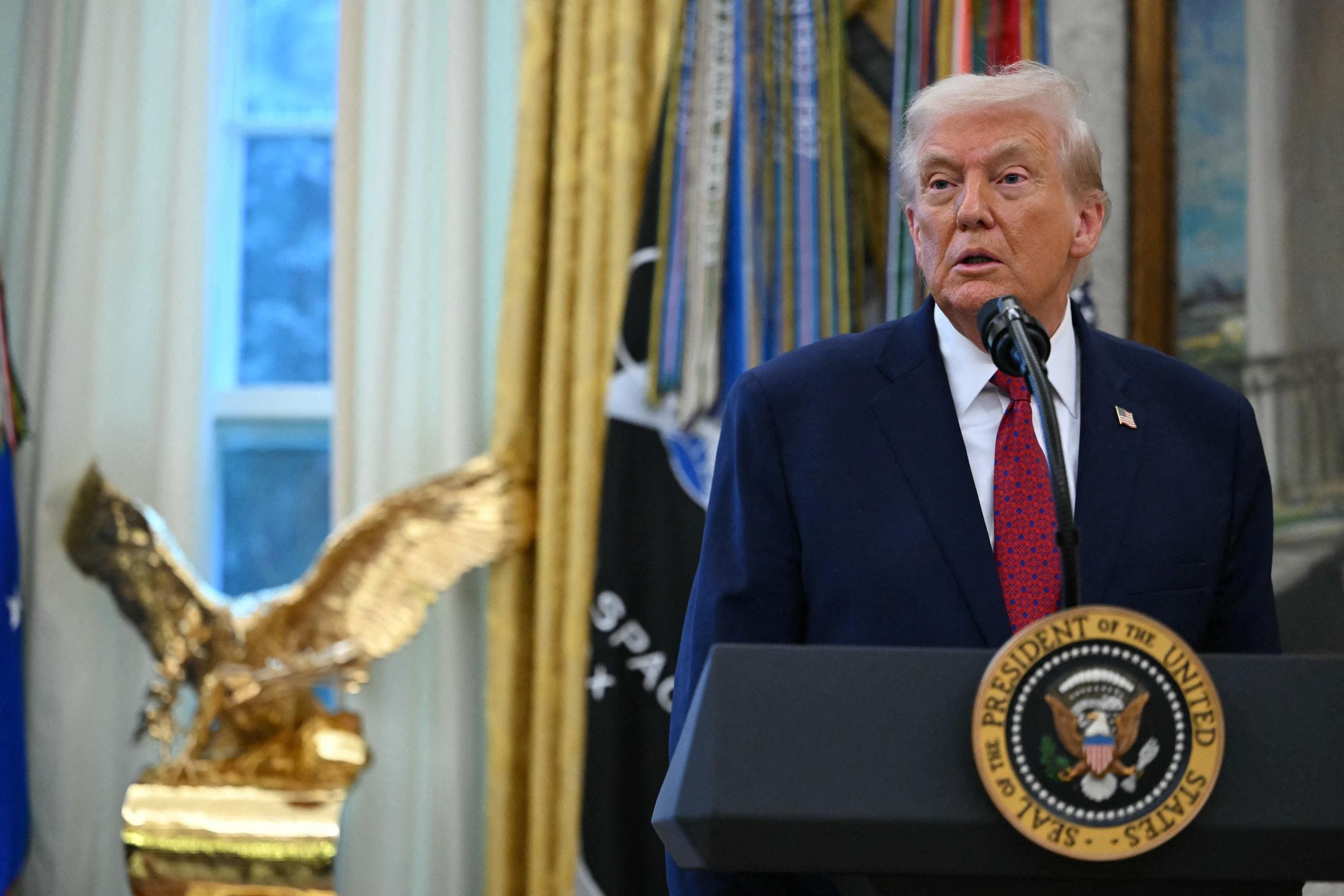 Trump announces ‘total and complete blockade’ of sanctioned oil tankers ...