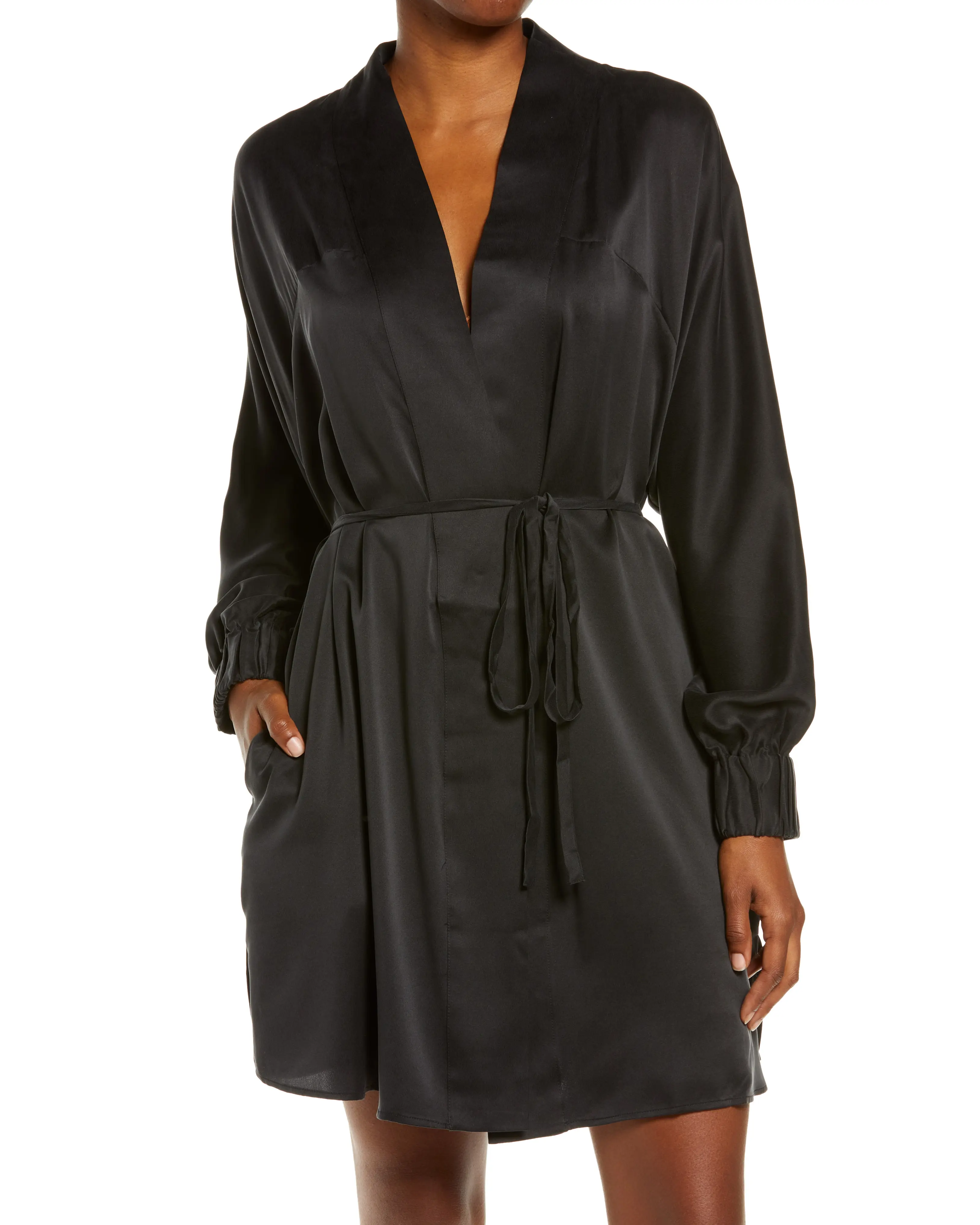 These silk and satin robes are the secret to a more luxurious night in