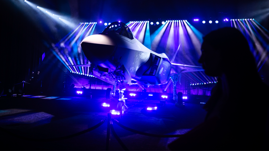 Lockheed Martin unveils first F-35 jet for Finland's military