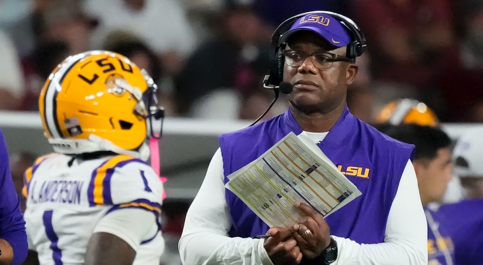 LSU RB coach Frank Wilson set to join SEC rival in 2026