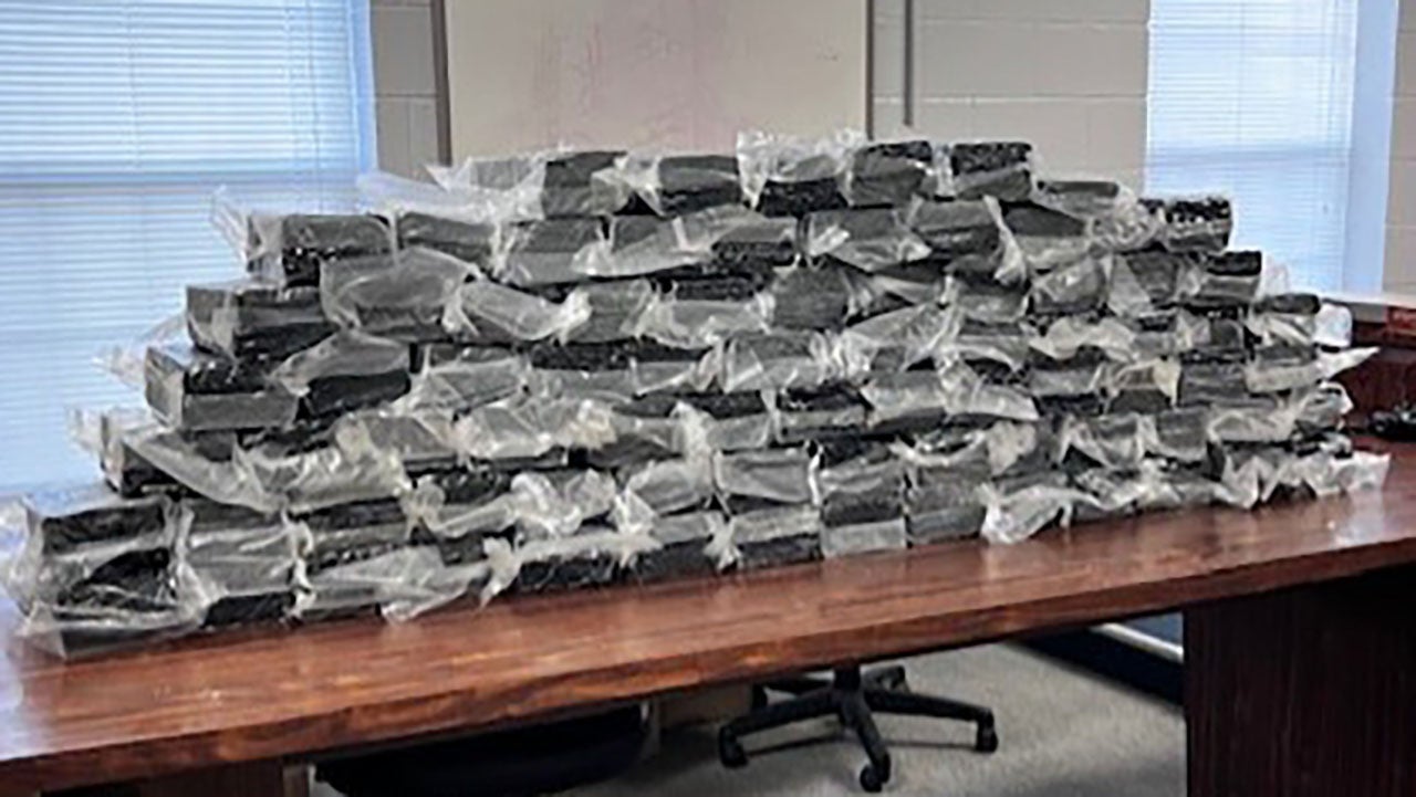 Whiteland police relocate massive cocaine stash