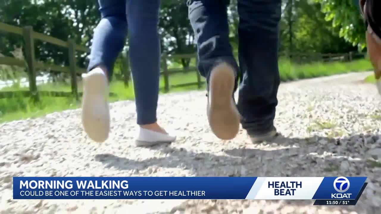 Morning walks have a multitude of health benefits