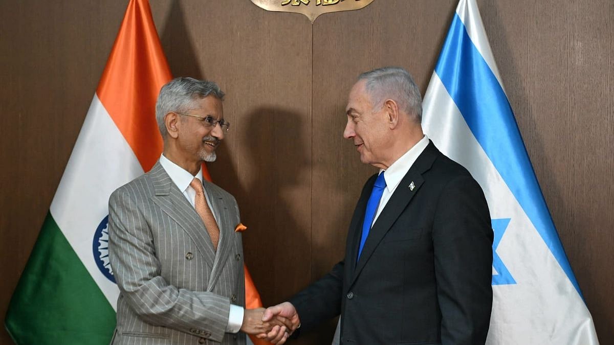India's external affairs minister Jaishankar meets Israeli PM Benjamin ...