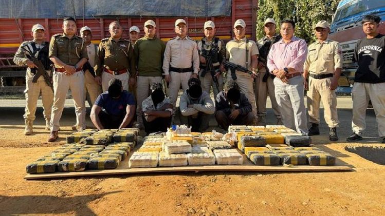 Security forces bust major drug racket in Manipur's Jiribam, four held ...