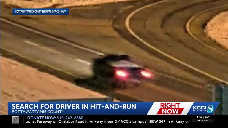 Pottawattamie County seeks help to find driver in hit-and-run near ...