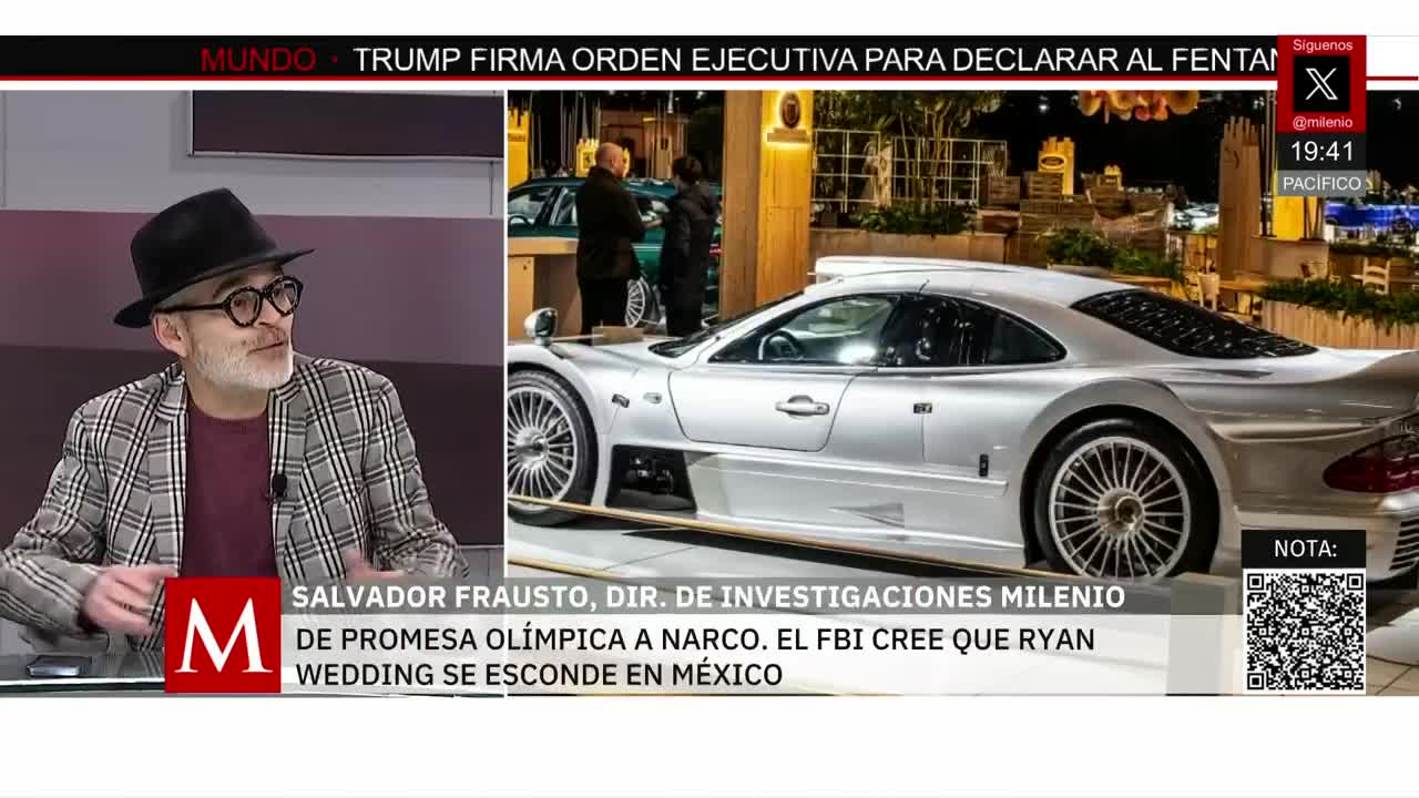 Un Mercedes de lujo delató a Ryan Wedding, el narco olímpico buscado ...